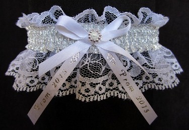 Prom Garter "Special" for 2015 by Custom Accessories Garters Official ...