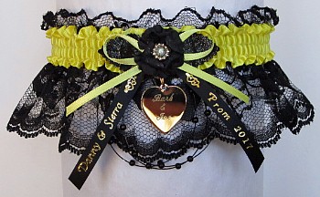 Prom Garter "Personalized" for 2017 by Custom Accessories Garters ...