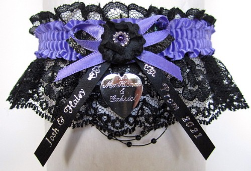 Prom Garter "Personalized" for 2021 by Custom Accessories Garters ...