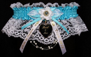 Prom Garter "Personalized" for 2016 by Custom Accessories Garters ...