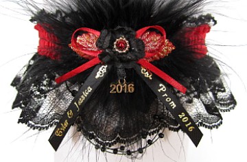 Prom Garter "Personalized" for 2016 by Custom Accessories Garters ...
