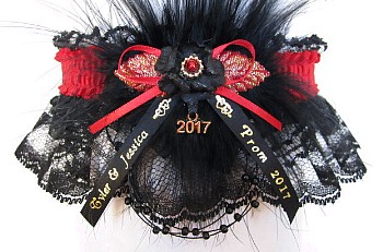 Prom Garter "Personalized" for 2017 by Custom Accessories Garters ...