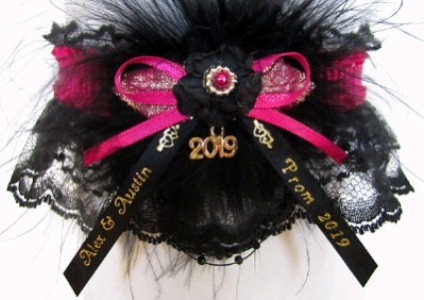 Prom Garter "Personalized" for 2019 by Custom Accessories Garters ...