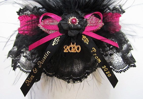 Prom Garter "Personalized" for 2020 by Custom Accessories Garters ...