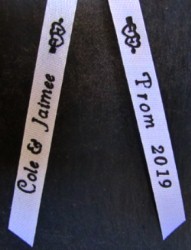 Prom Garter "Personalized" for 2019 by Custom Accessories Garters ...