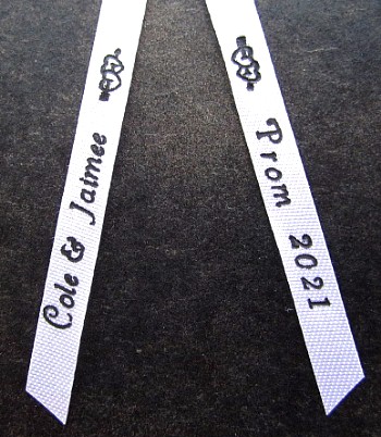 Prom Garter "Personalized" for 2021 by Custom Accessories Garters ...