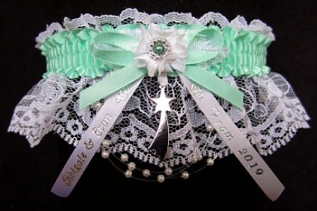 Prom Garter "Personalized" for 2019 by Custom Accessories Garters ...
